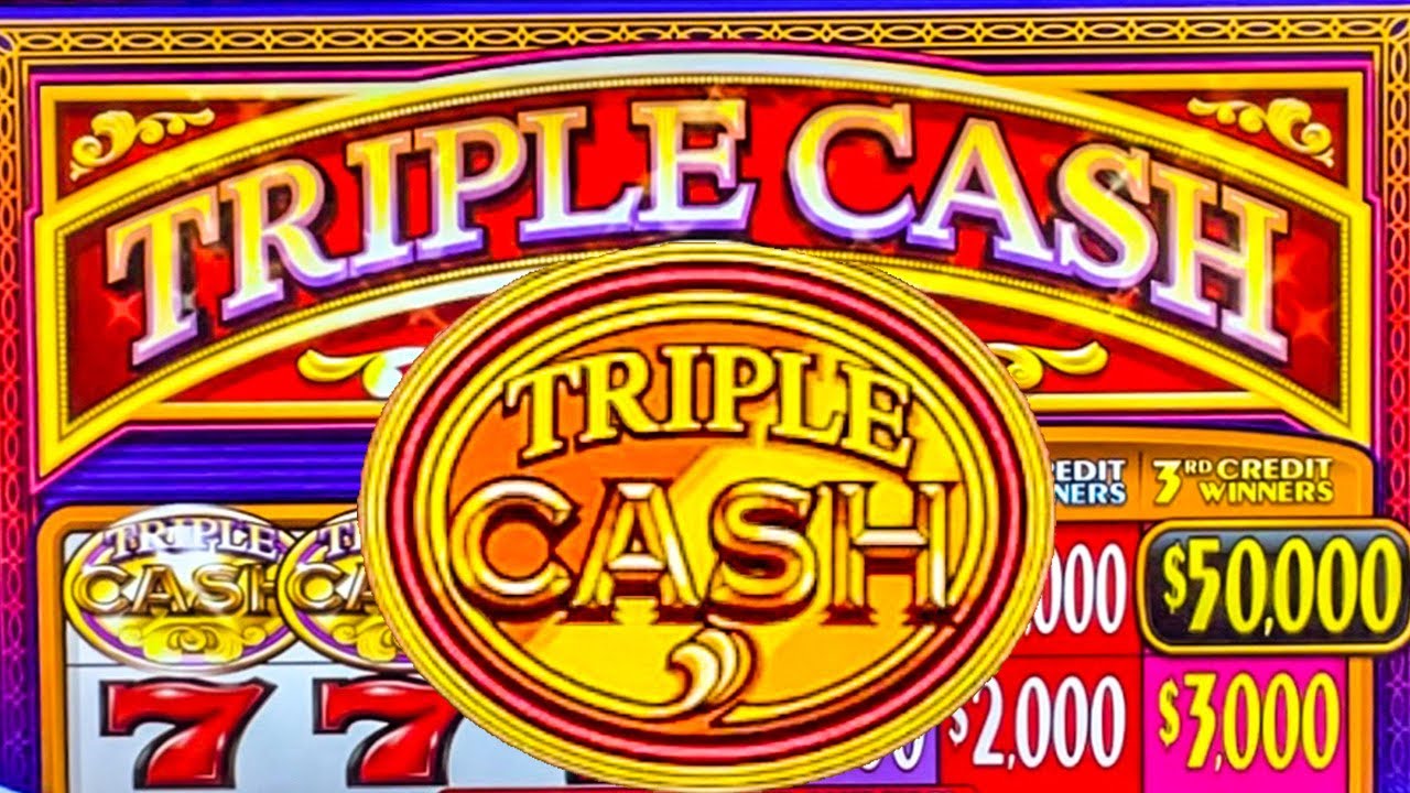 Casino Classic Old School 3 Reel Triple Cash Slot - YouTube