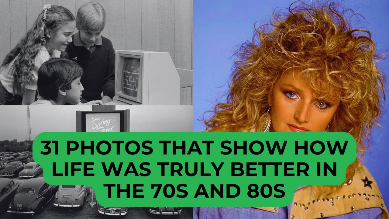 31 Photos That Show How Life Was Truly Better in the 70s and 80s - YouTube