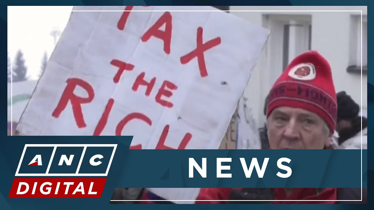 LOOK: Climate activists hold protest in Davos amid World Economic Forum ...