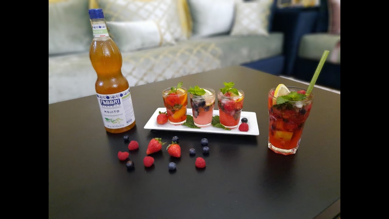 Mojito fruits rouges - Trio mini Mojito - YouTube