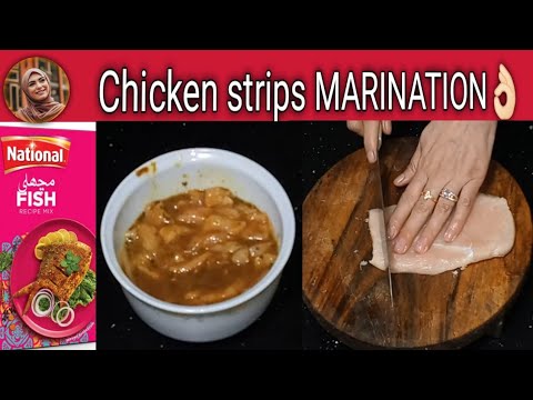 |Chicken Marination Process👈🏻by rizq with sumera butt| - YouTube
