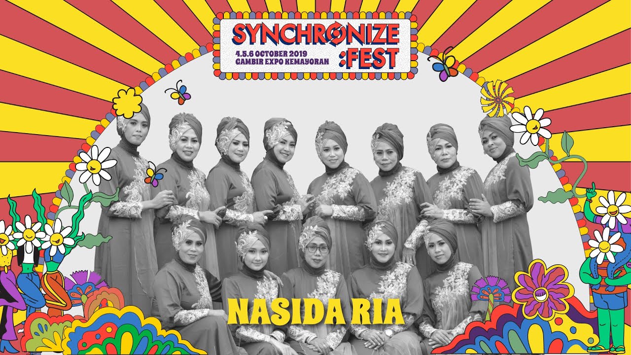 Nasida Ria LIVE Synchronize Fest 2019 - YouTube