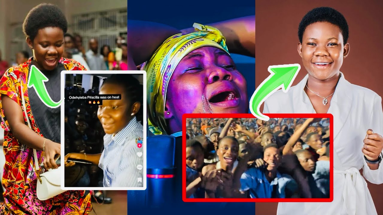 Power😳Odehyieba Priscilla outstanding performance At Osei Tutu Senior ...