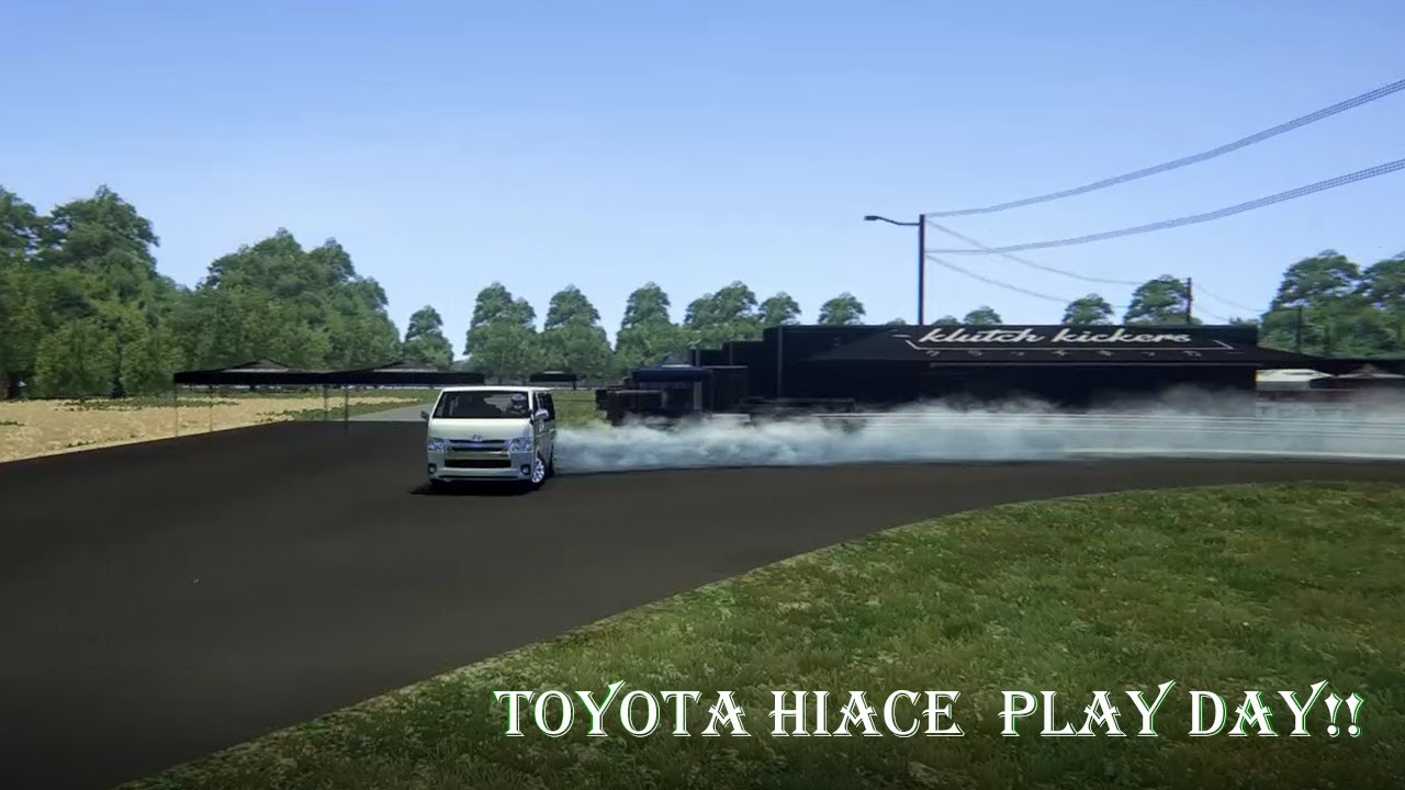 Toyota Hiace Drifting at Klutch Kickers | Assetto Corsa - YouTube