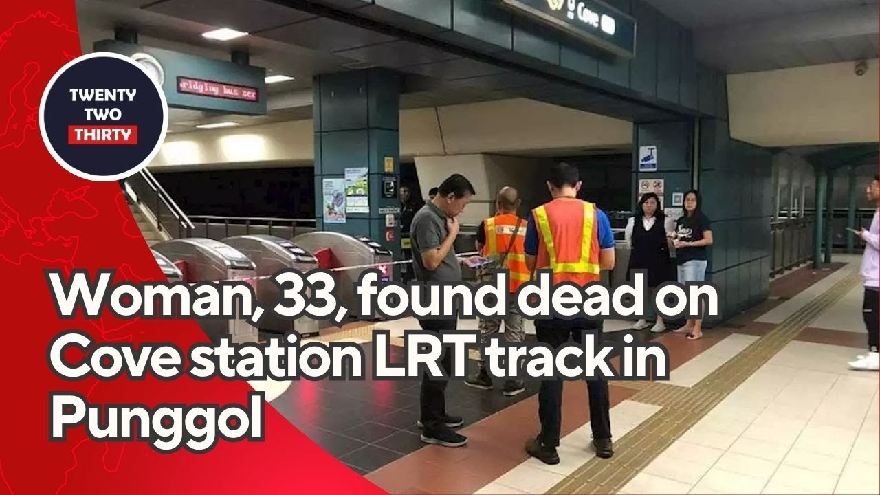 Woman, 33, found dead on Cove station LRT track in Punggol - YouTube