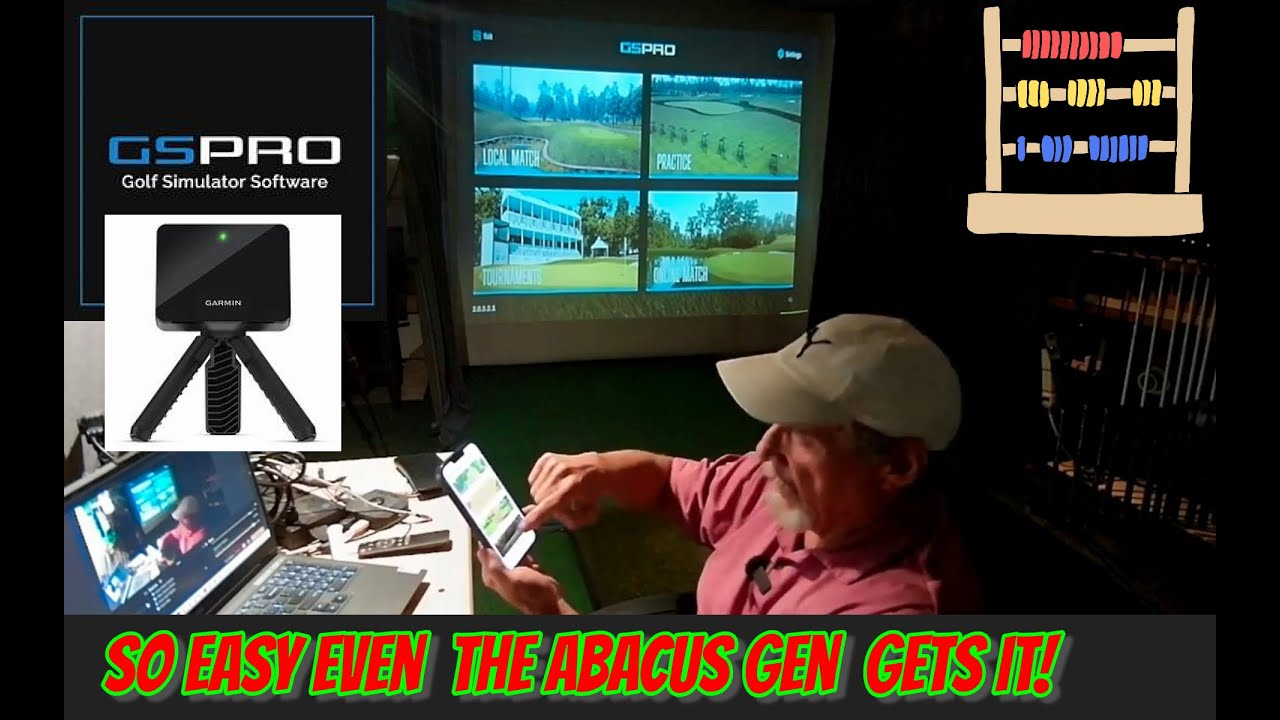 Garmin R10 to GSPro Golf Simulator connection through the Garmin App ...