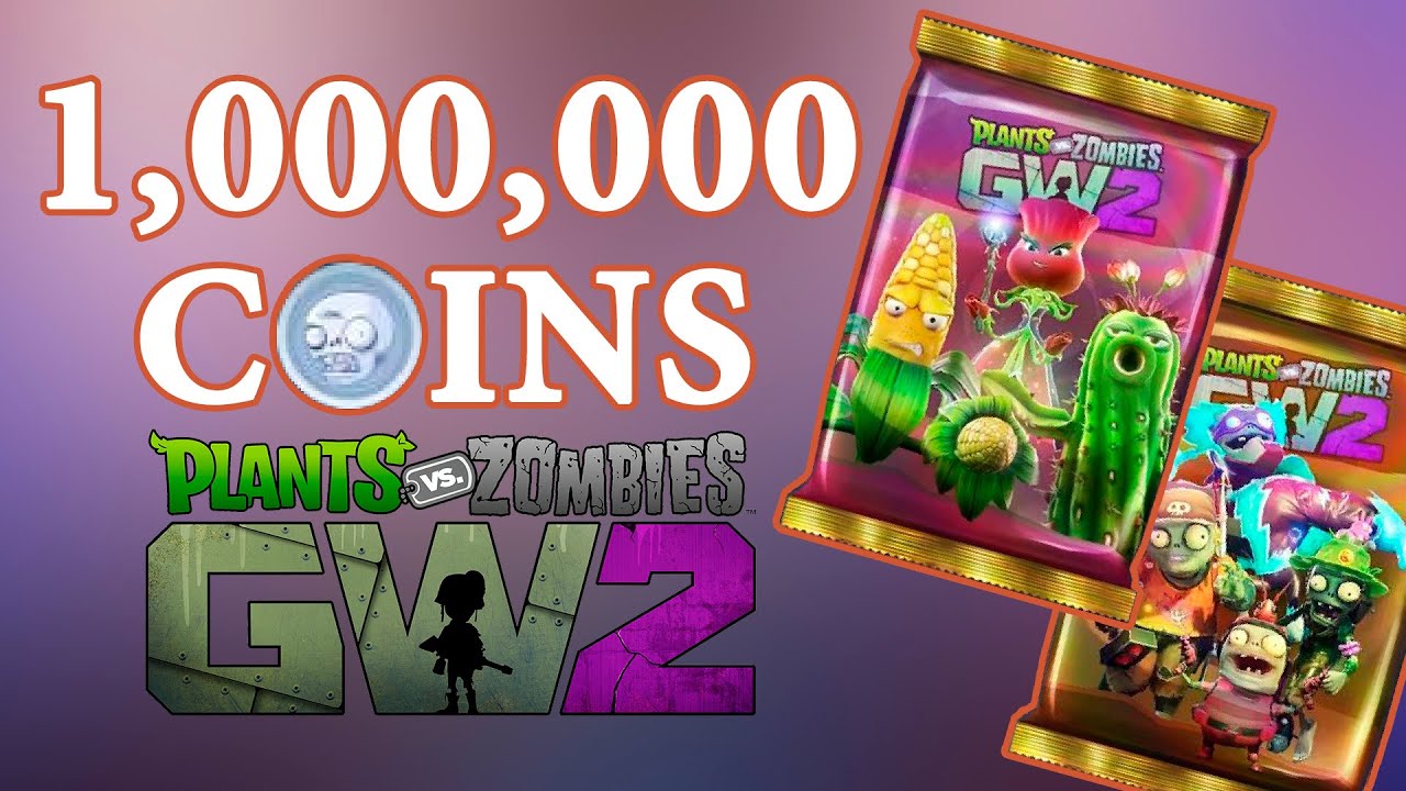 1 Million Coin Pack Opening - Plants vs Zombies Garden Warfare 2 - YouTube