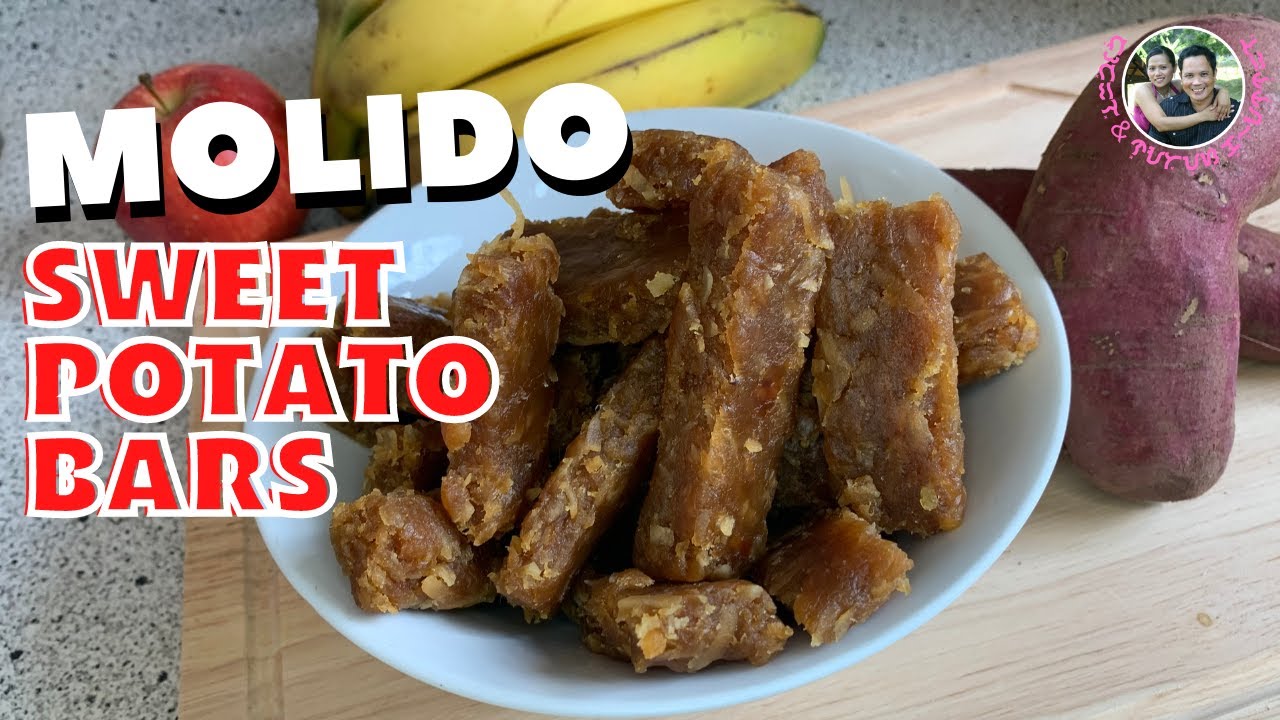 SWEET POTATO AND COCONUT MEAT CAN CREATE A SWEET CANDY BAR 🔴 MOLIDO 🔴 ...
