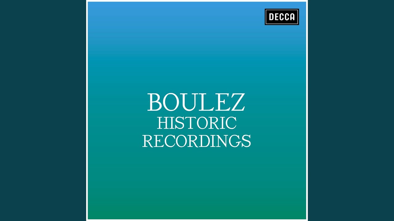 Boulez: Structures, Livre I pour deux pianos - Troisième mouvement - YouTube