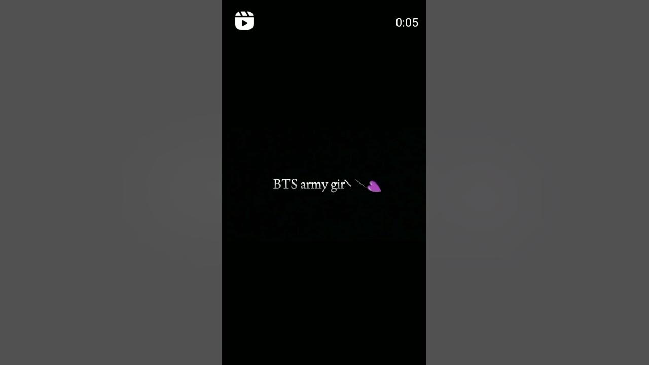 Bts Army ๐ Girl ๐๐๐๐๐๐ Youtube