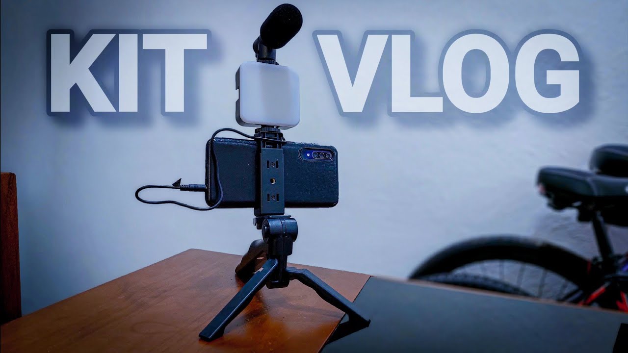 Unboxing completo do kit vlog para celular!!! Leo Vlogs - YouTube