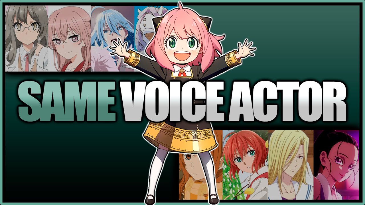 SPY×FAMILY - Anya Forger voice actor in other series [Atsumi Tanezaki ...