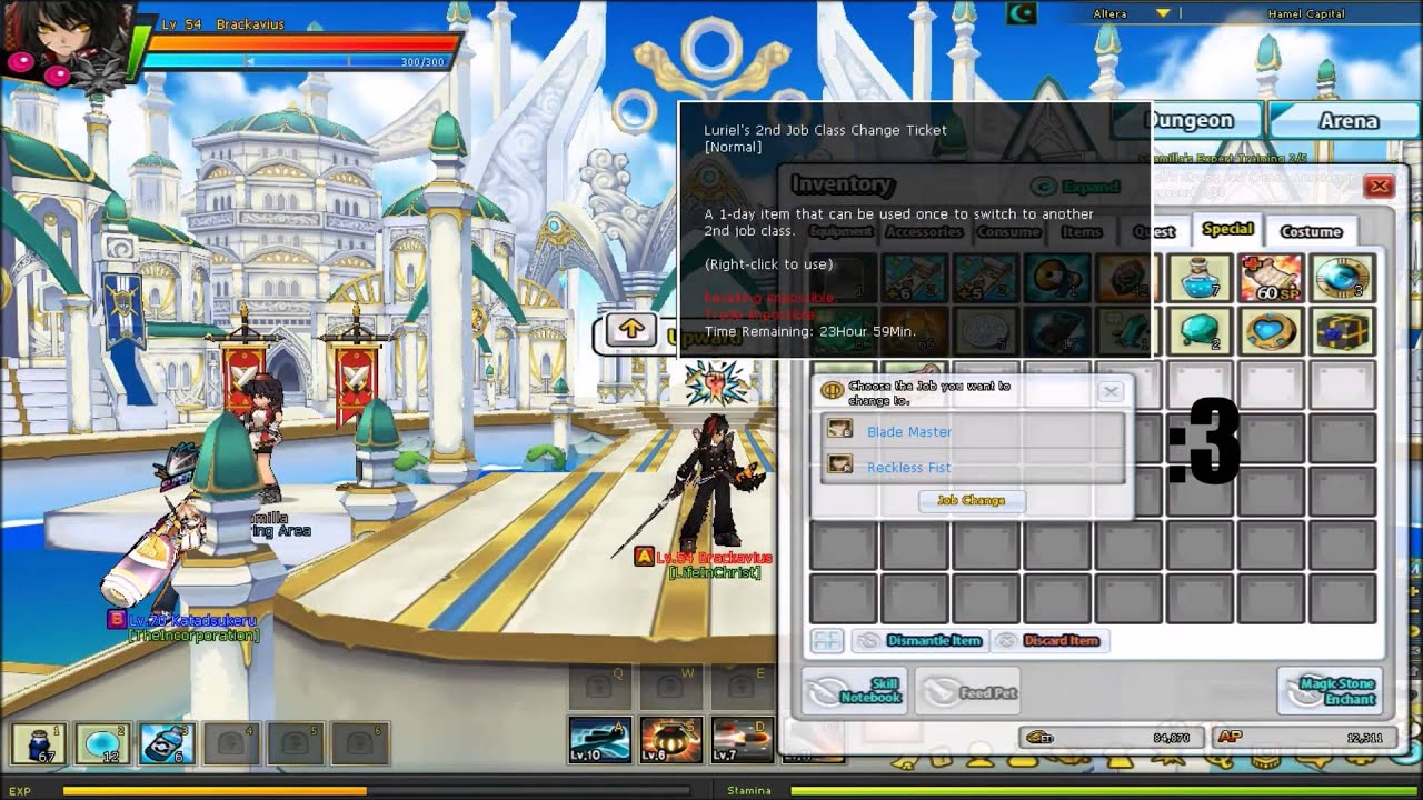 Elsword NA - Free Job Change - YouTube