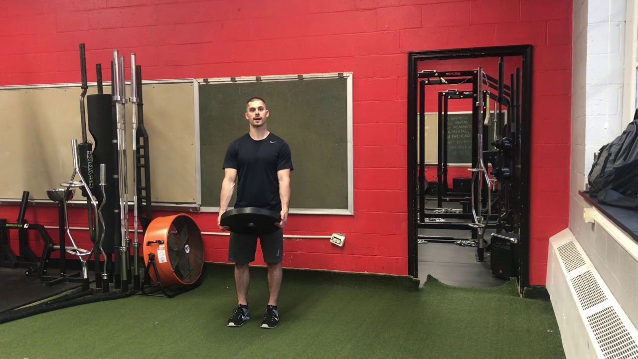 Full ROM Plate Front Raise - YouTube
