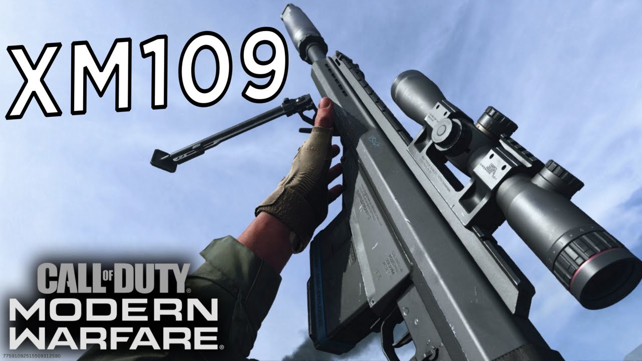 XM109 (Rytec AMR) Gameplay - Call of Duty Modern Warfare (PS5) - YouTube