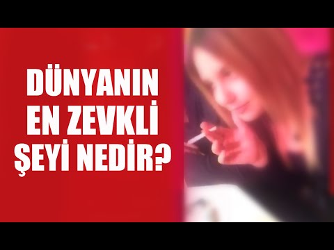 DÜNYANIN EN ZEVKLİ ŞEYİ KADINLAR YANITLIYOR // scorp