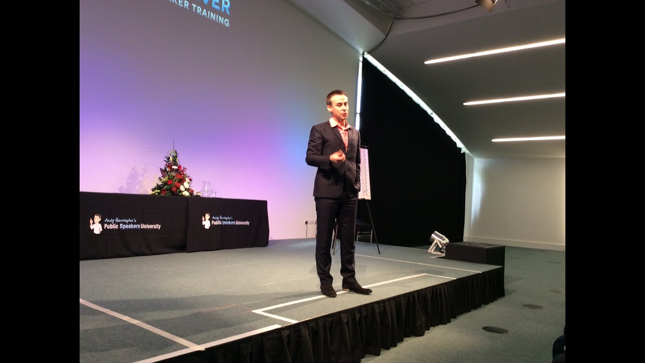 Andy Harrington Stand and Deliver Public Speaker Training: Sandra ...