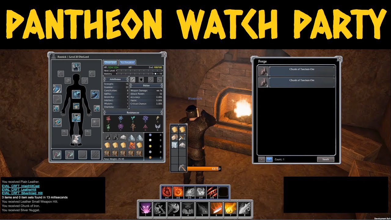 Crafting & Harvesting Revealed in Pantheon: Rise of the Fallen ...