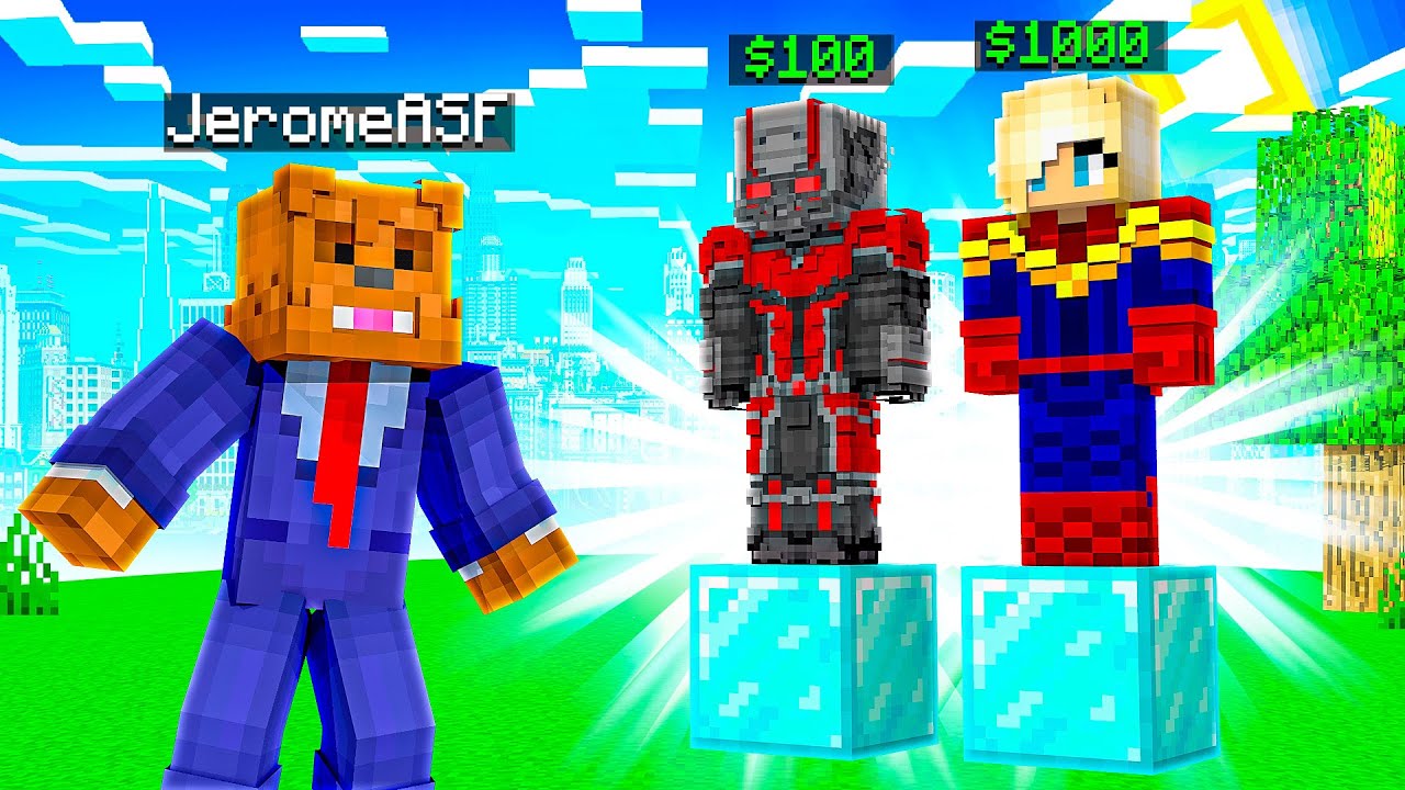 Unlocking The BEST Superhero In Minecraft Superhero Creator - YouTube