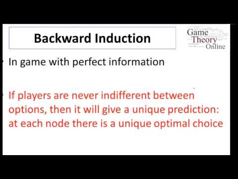 Lecture 4 - 5-Game Theory - Backwards Induction (6-36) - YouTube