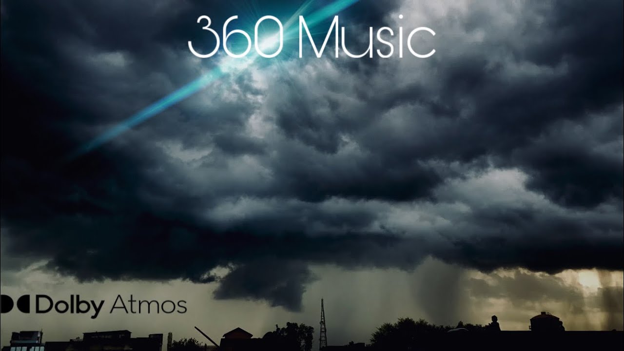 Clouds 3D Atmos Sound | #360sound | #Dolbysound | #timelapse | #mathura ...