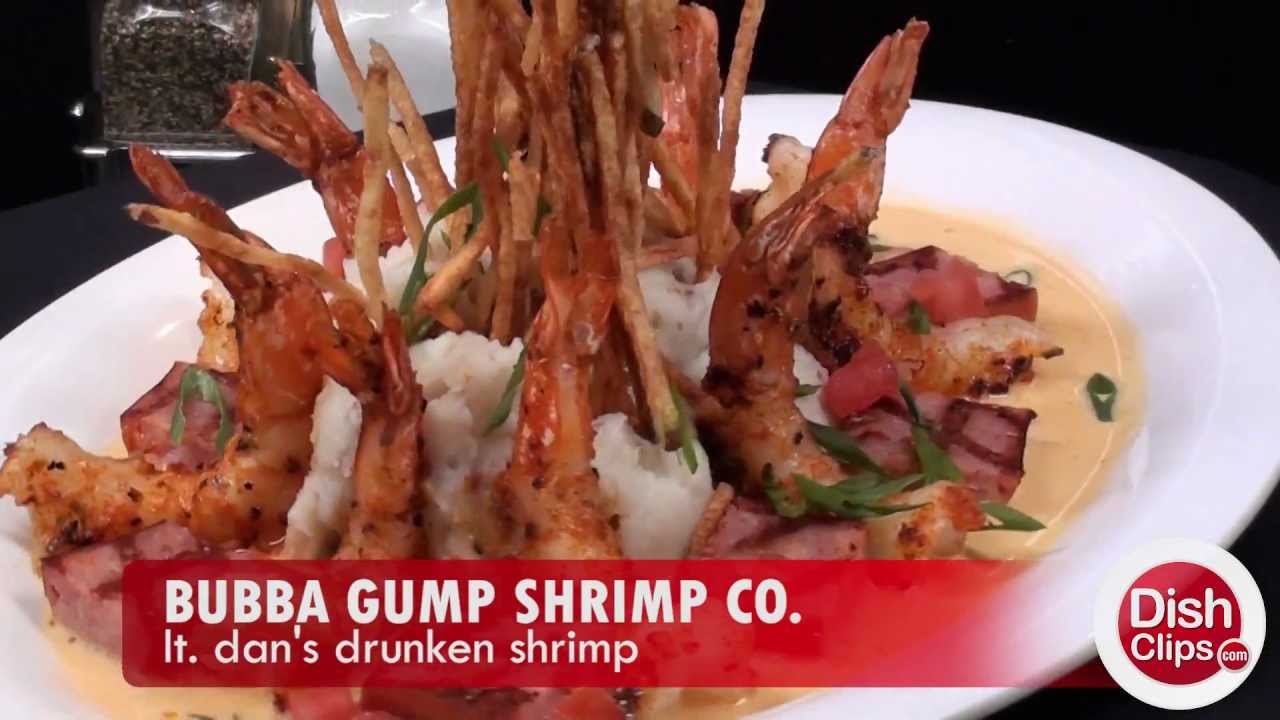 Bubba Gump Shrimp Co. - Lt. Dan's Drunken Shrimp - YouTube