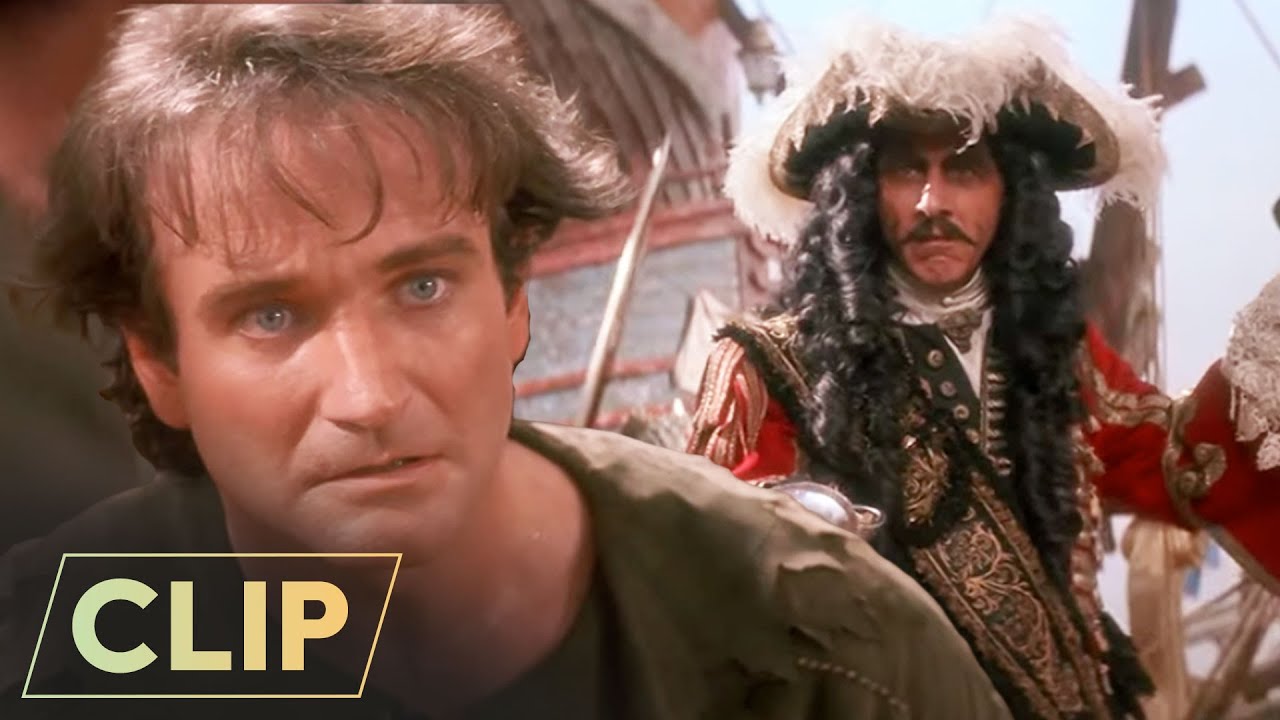 Hook (1991) | Peter Fights Hook & The Pirates | Dustin Hoffman, Robin ...