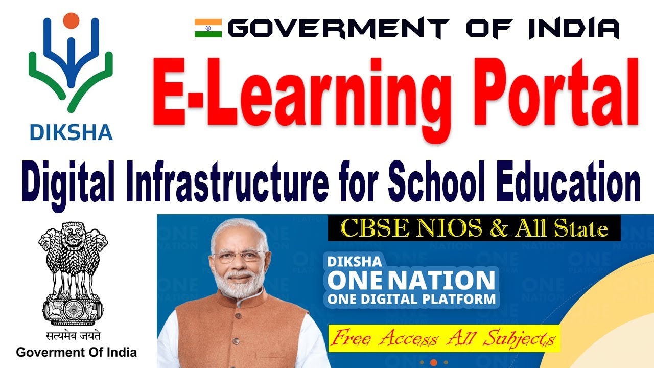 Diksha E-Learning Platform || India Government || Diksha App Se Course ...