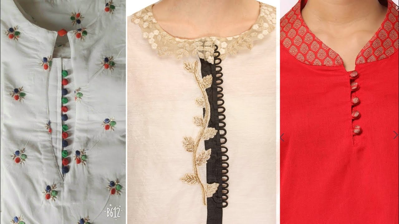 Extremely gorgeous and stunning summer dresses desigining neck designs ...
