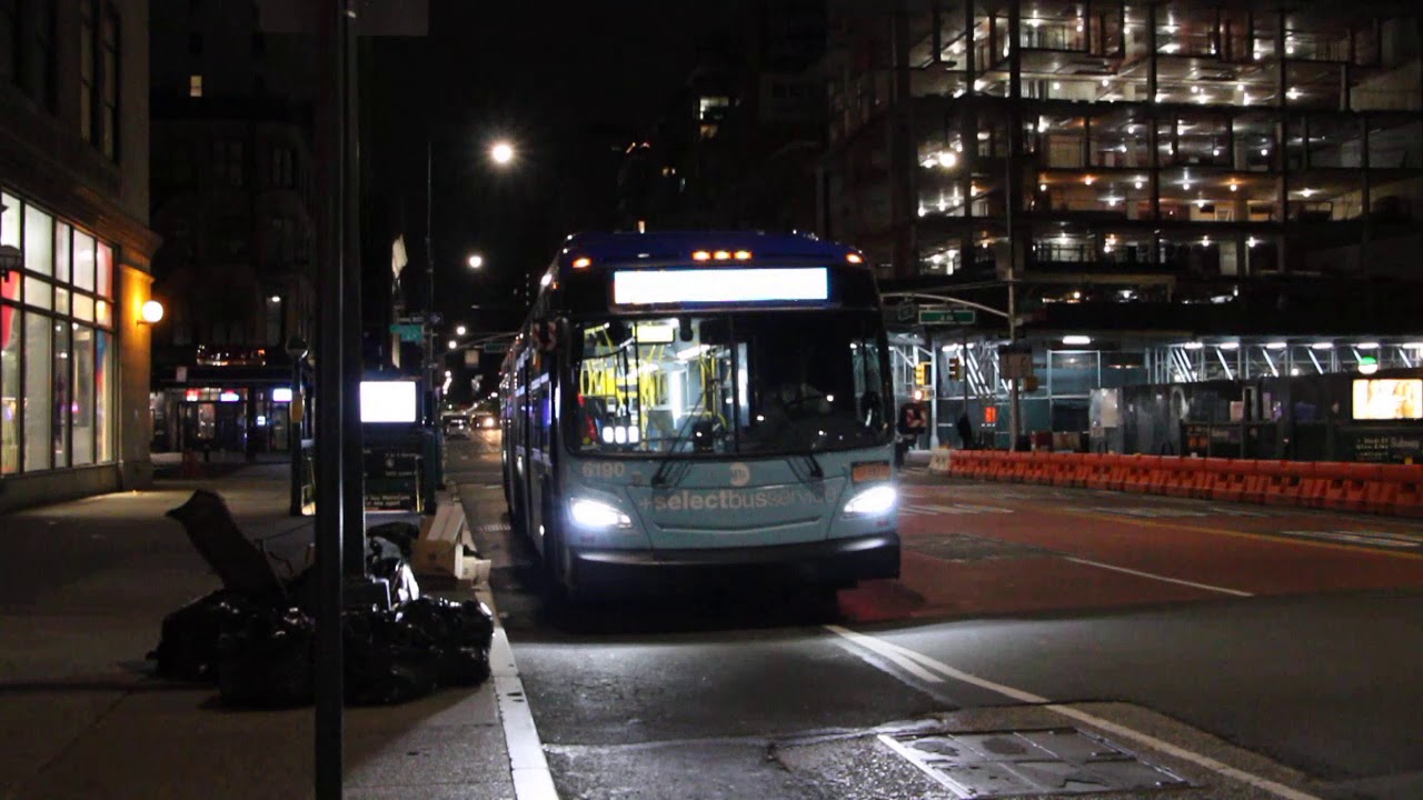 MTA New York City Bus: 2019 New Flyer XD60 #6190 on the M14A +SBS+ ...