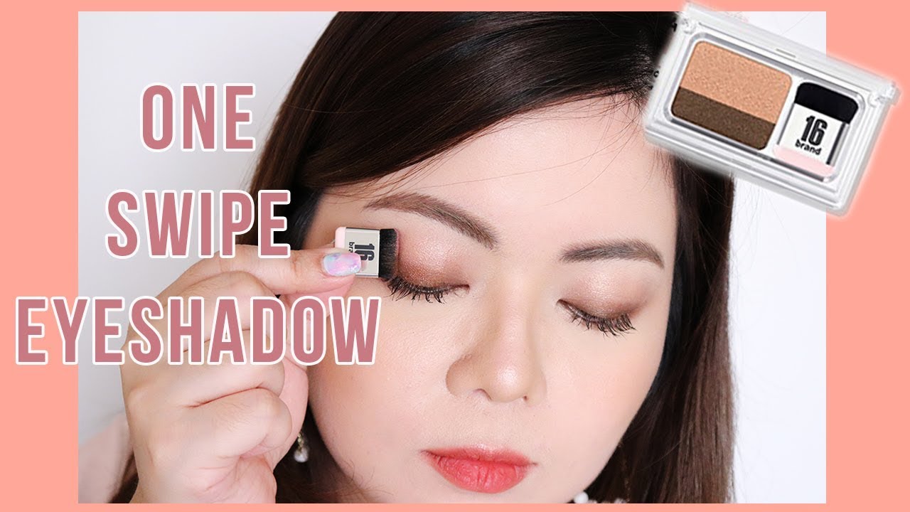 Easy One Swipe Eyeshadow [K-Beauty] - YouTube