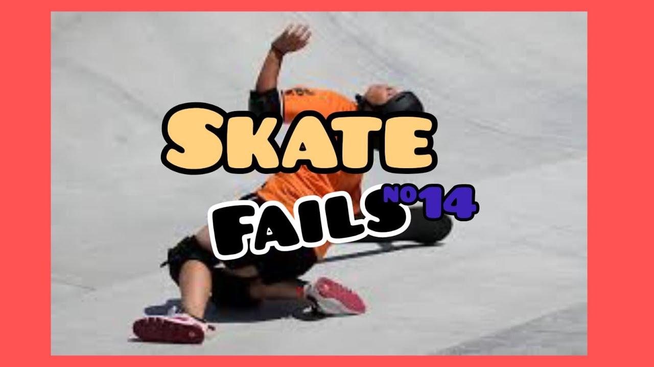 Skate Fails #14 (caídas de patineta , golpes ,gracioso ,videos de risa ...