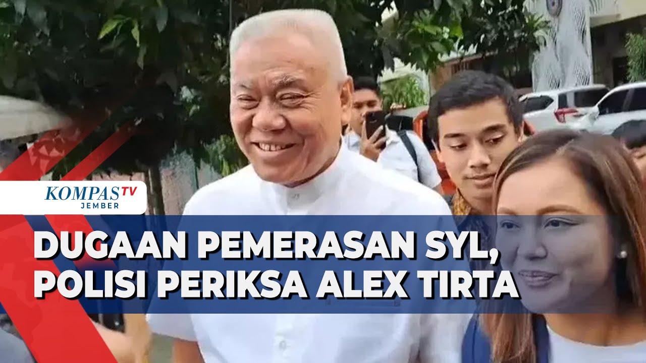 Polisi Periksa Alex Tirta Terkait Dugaan Pemerasan Eks Mentan SYL oleh ...