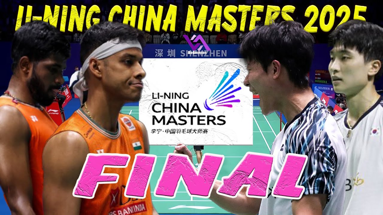 FINAL LI-NING China Masters 2025 Live Stream Badminton - YouTube