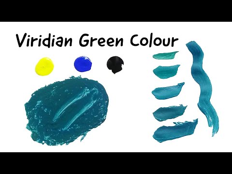 Viridian Color - Creating and Using a Viridian Color Palette