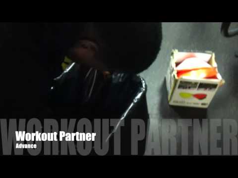 Workout Partner- Michael Adams throwing up with Kevin Hart