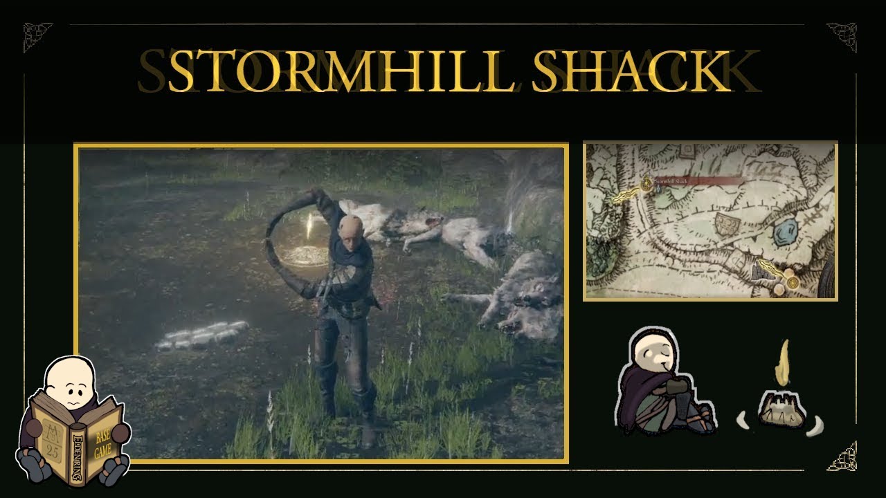 ELDEN RING™ Stormhill Shack grace location - YouTube