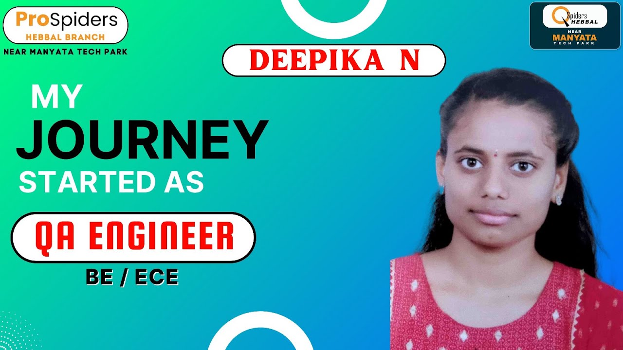 From Aspiration to Achievement! Deepika's QA Engineer Journey - YouTube