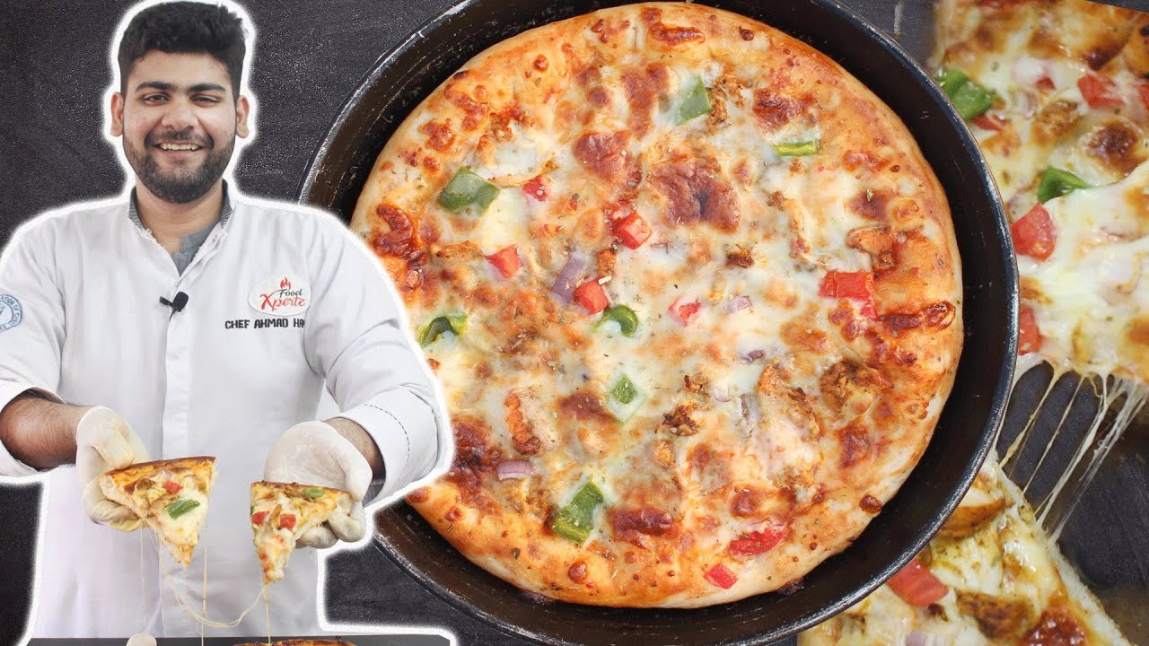 Pizza Recipe | The best pizza dough recipe | A complete pizza Recipe by ...