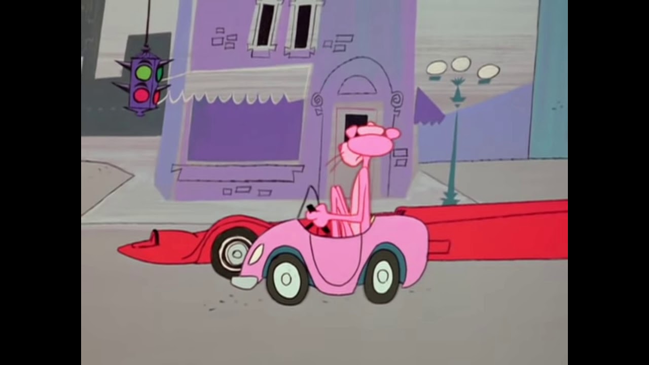 Pink panther car race.🏎️🏎️🏎️ - YouTube