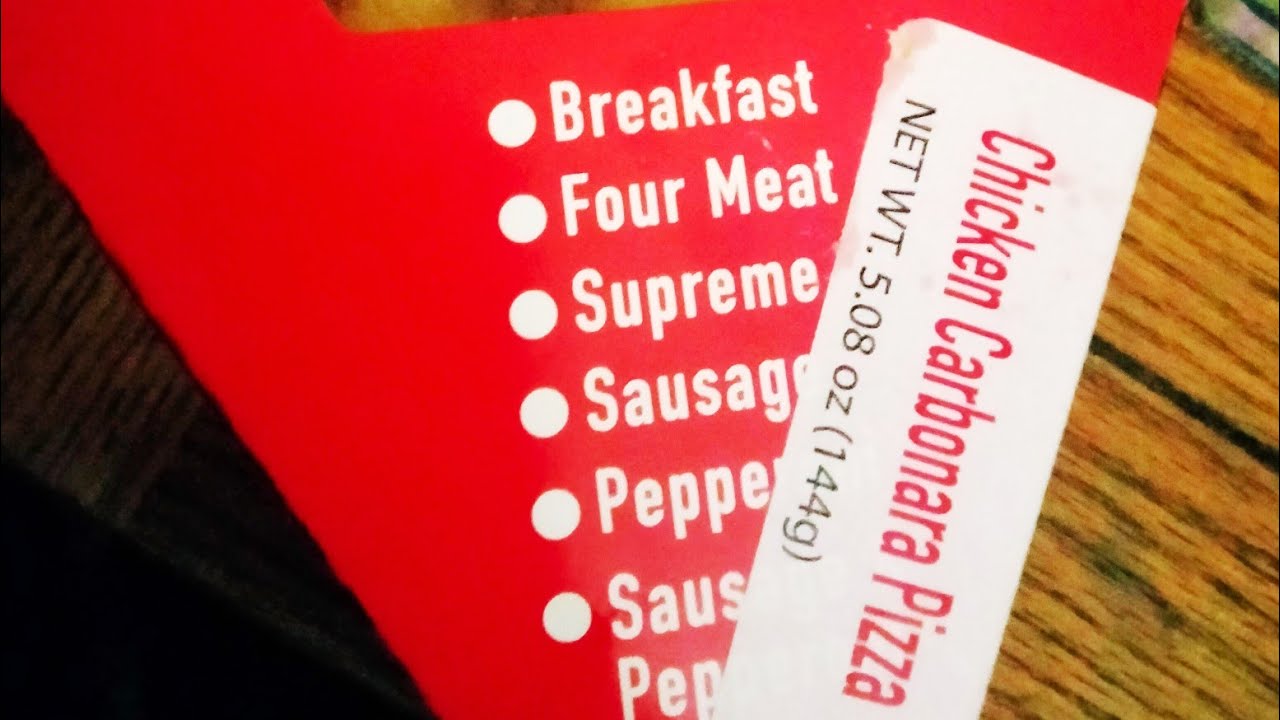 Chicken Carbonara Pizza Kwikstar - YouTube