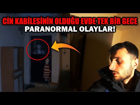 AMİR CİN KABİLESİ CİNLİ EVE TEK BAŞIMA GİTTİM ZOR GECE - (Paranormal Olaylar)