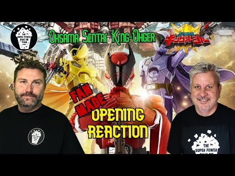 Ohsama Sentai Kingohger Opening (fan made) Reaction Video - YouTube