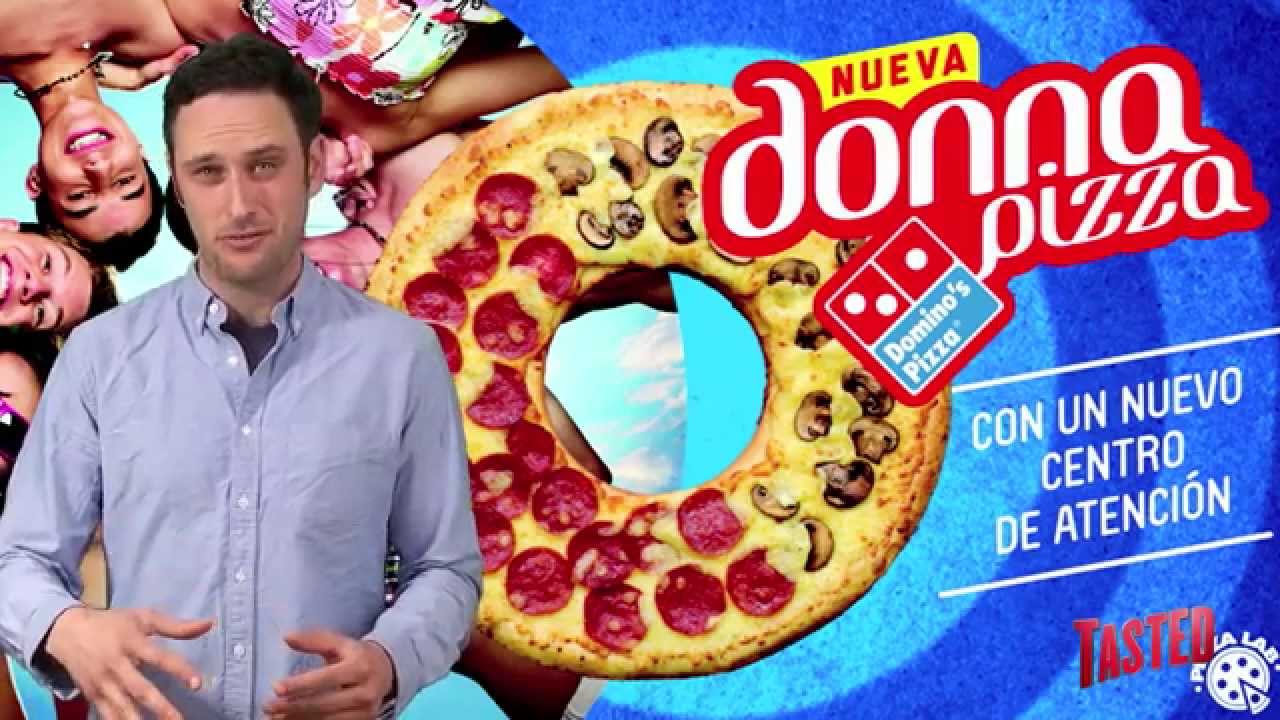 Domino's Donut Pizza FAIL - Food Feeder - YouTube