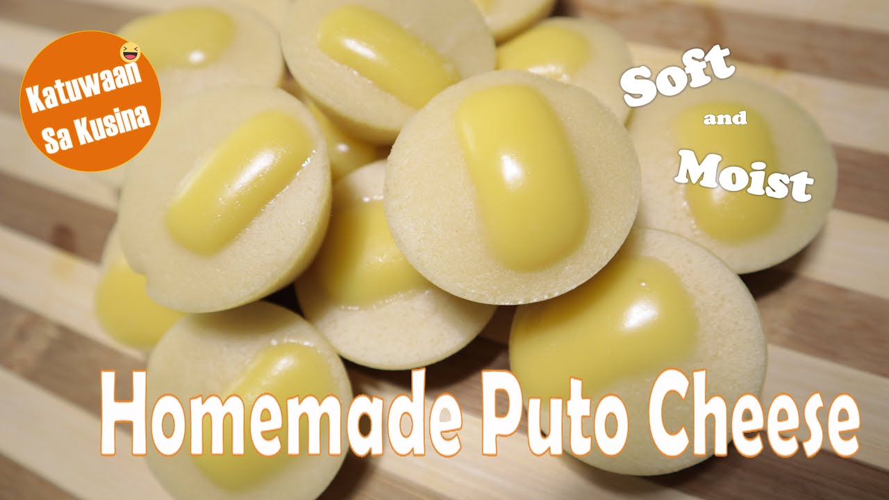 Homemade Puto Cheese - Soft and Moist - 😄😄😄 - YouTube