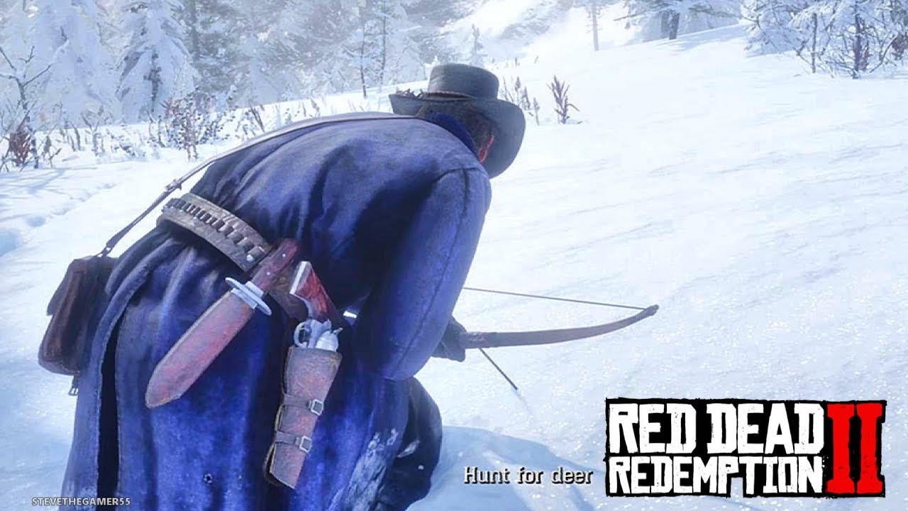 RED DEAD REDEMPTION 2 - HUNTING ANIMALS (RDR 2 GAMEPLAY) - YouTube