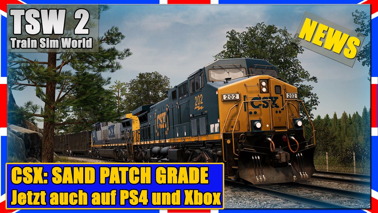 TRAIN SIM WORLD 2 | CSX: SAND PATCH GRADE | JETZT auch auf PS4 und Xbox One? | TSW 2 [News ...