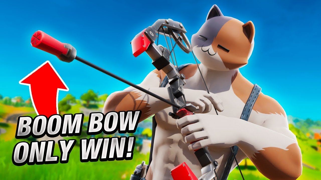 I Won using the Boom Bow ONLY! - YouTube