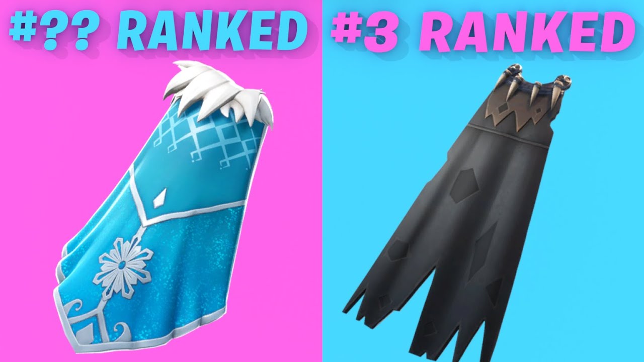 RANKING EVERY CAPE from WORST to BEST in Fortnite - YouTube
