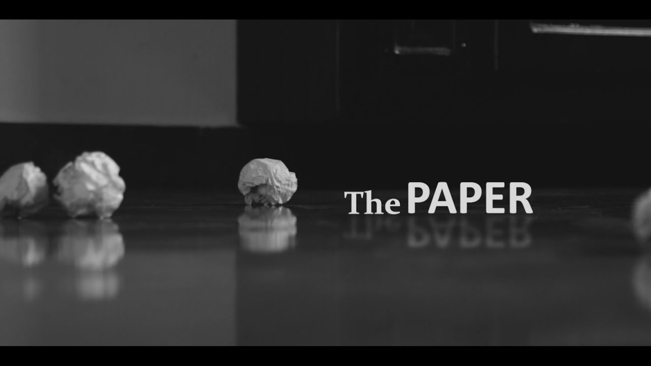 The Paper | Short film | - YouTube